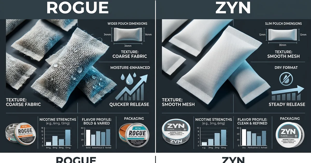Rogue vs ZYN: Which Nicotine Pouch Is Better? | Roon